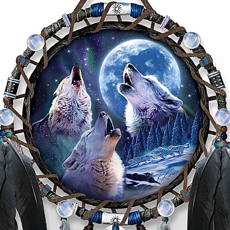 dream catcher wolf