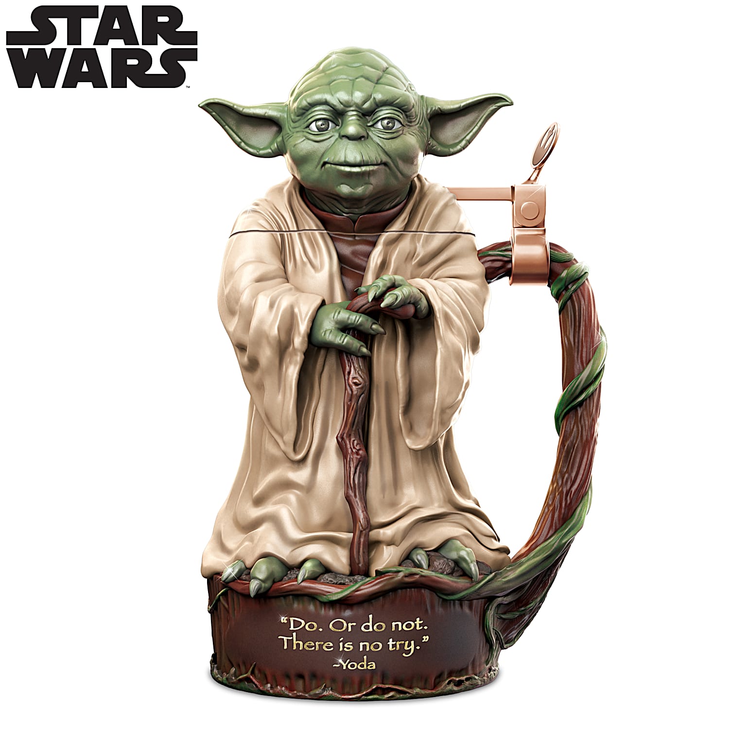Yoda lamp bradford exchange store