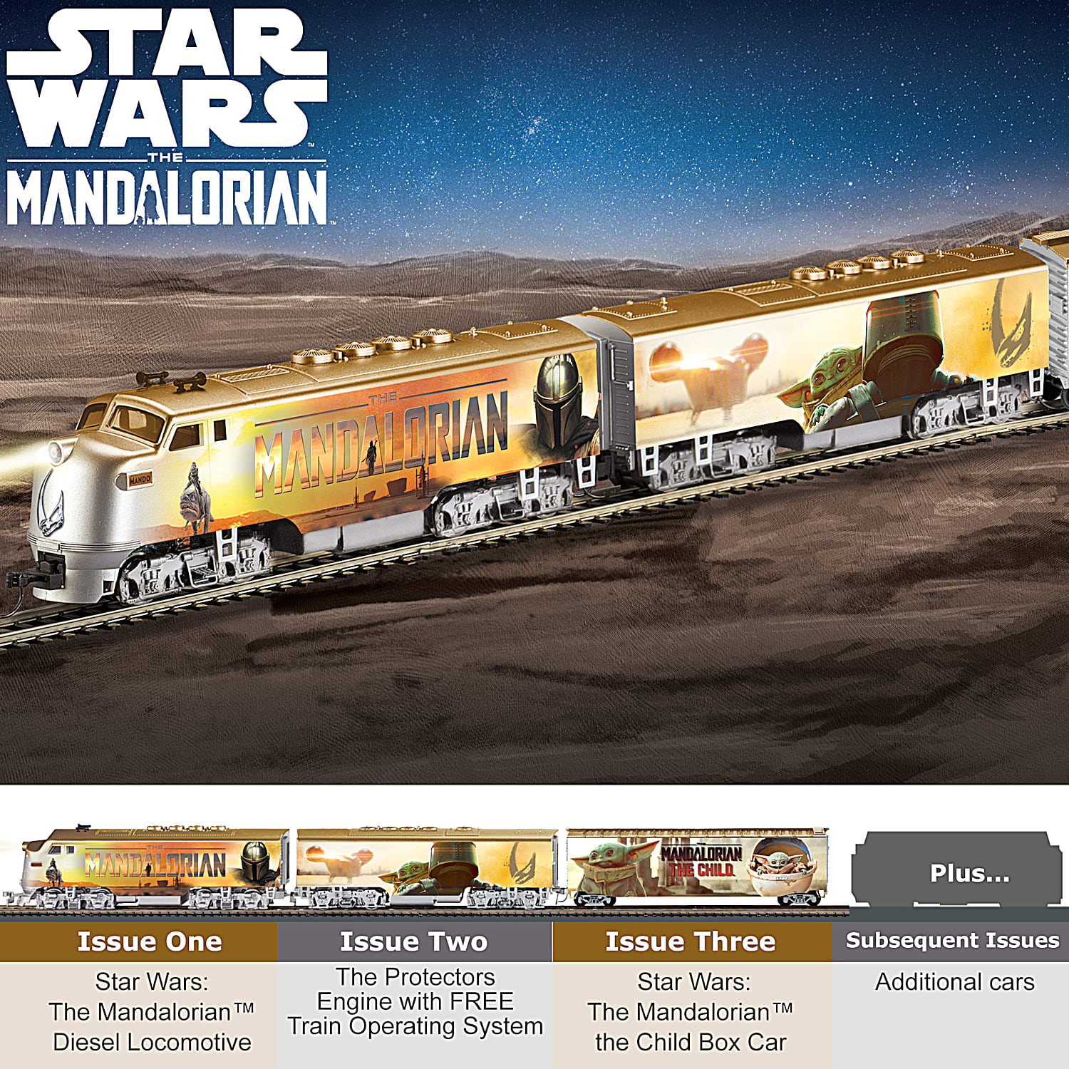 The Mandalorian Express Train Collection