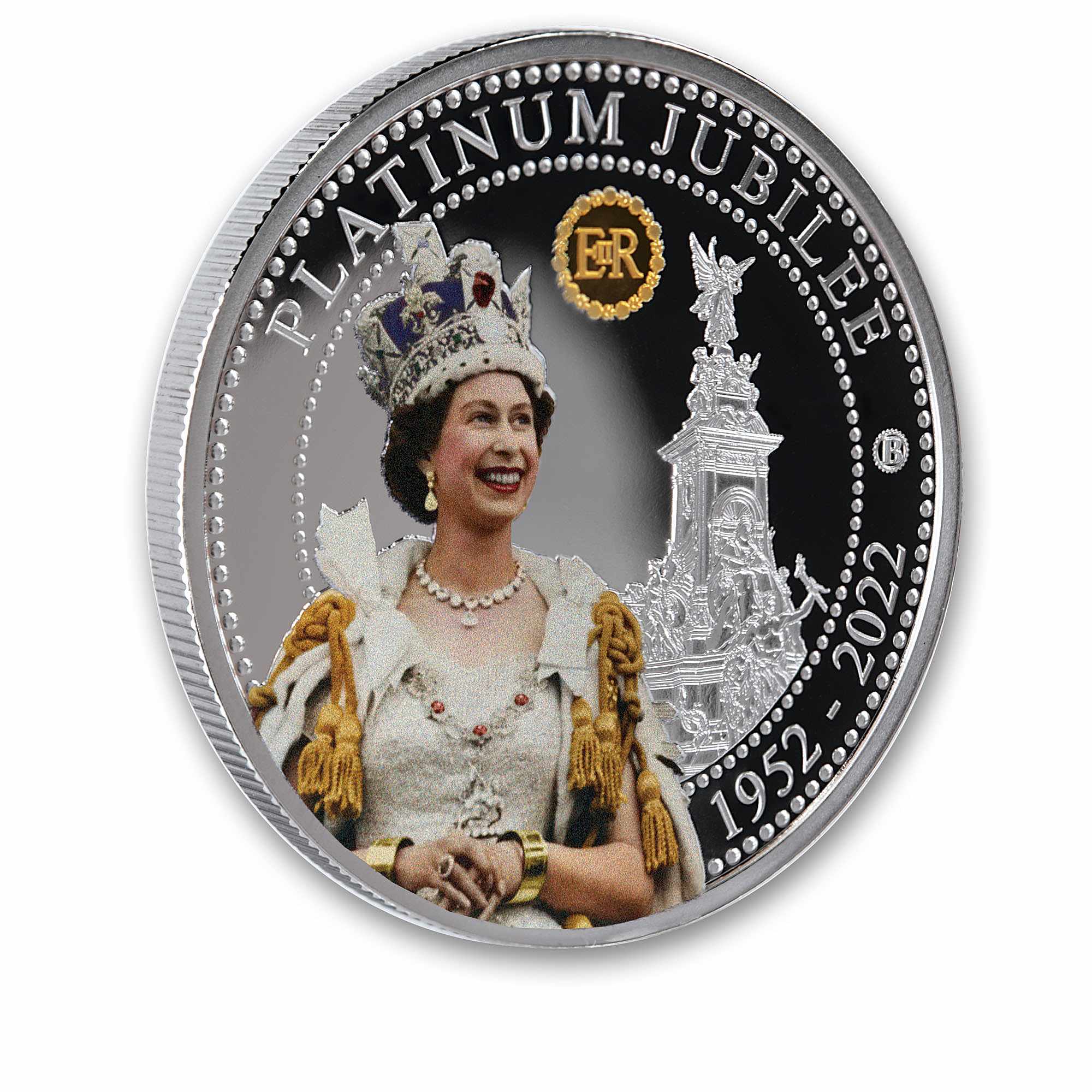 The Queen Elizabeth II 99.9% Platinum-Plated Jubilee Proof Collection ...
