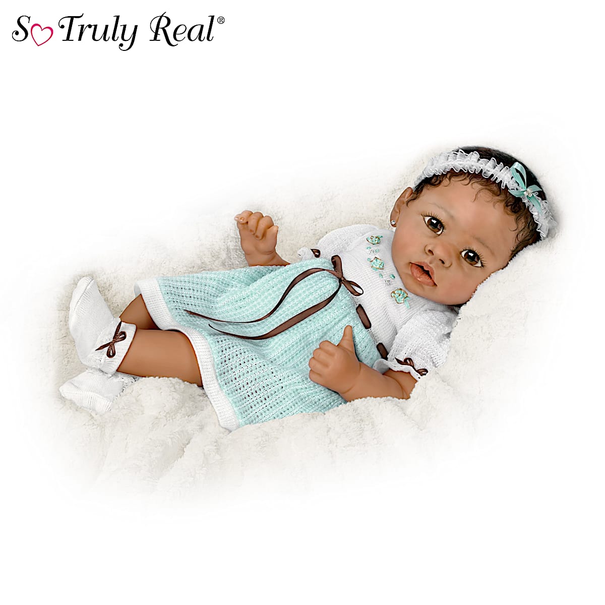Alicias Gentle Touch Realistic Interactive Baby Doll