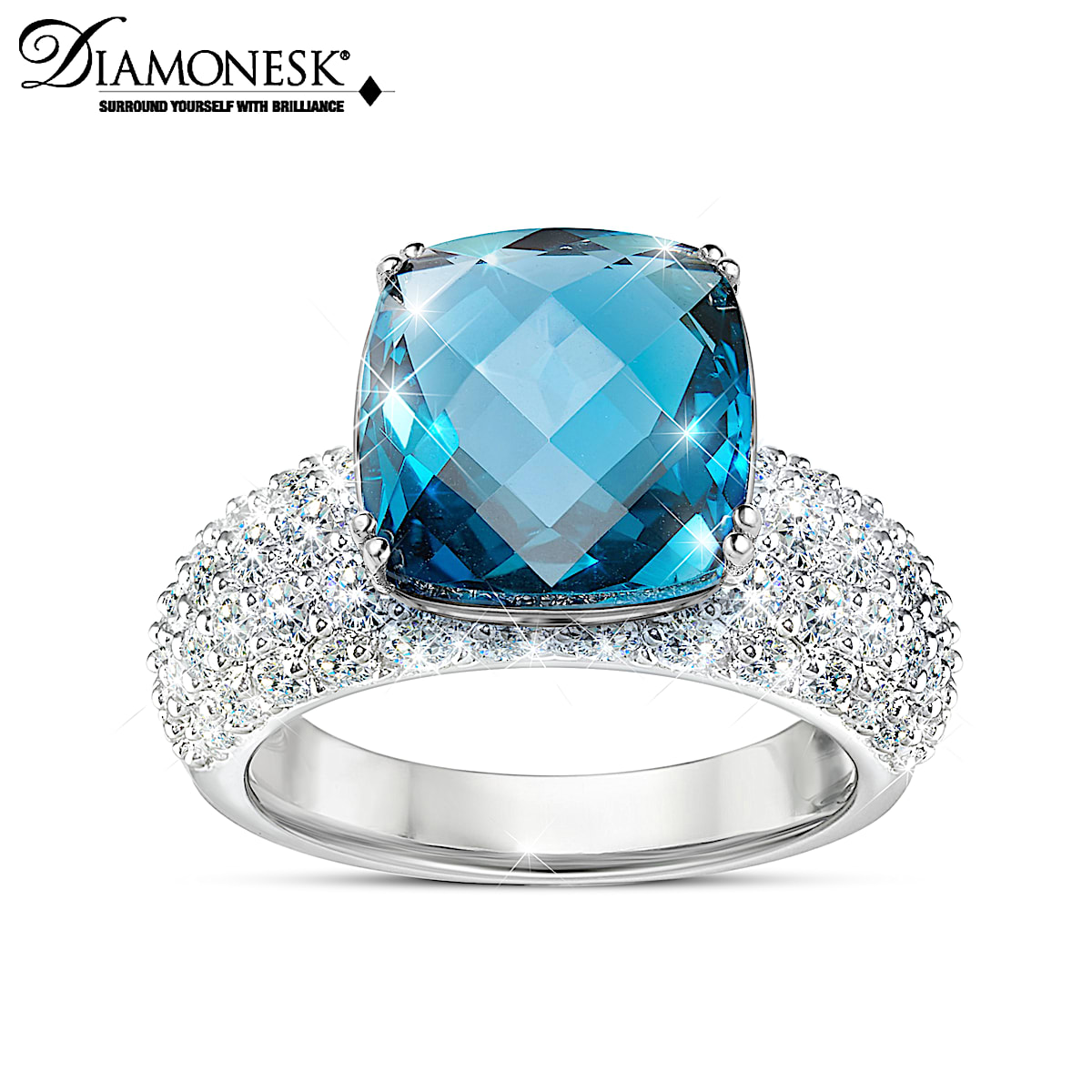 Skys The Limit Diamonesk Ring