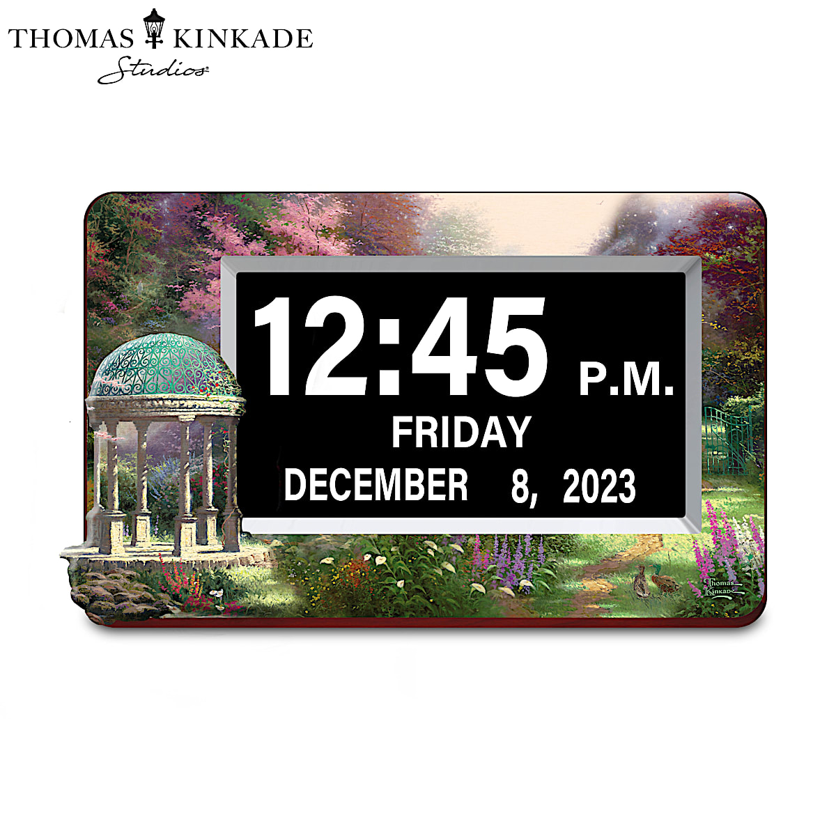 Full Disclosure Clock With Easy-To-Read LED Numbers And Art From Thomas ...