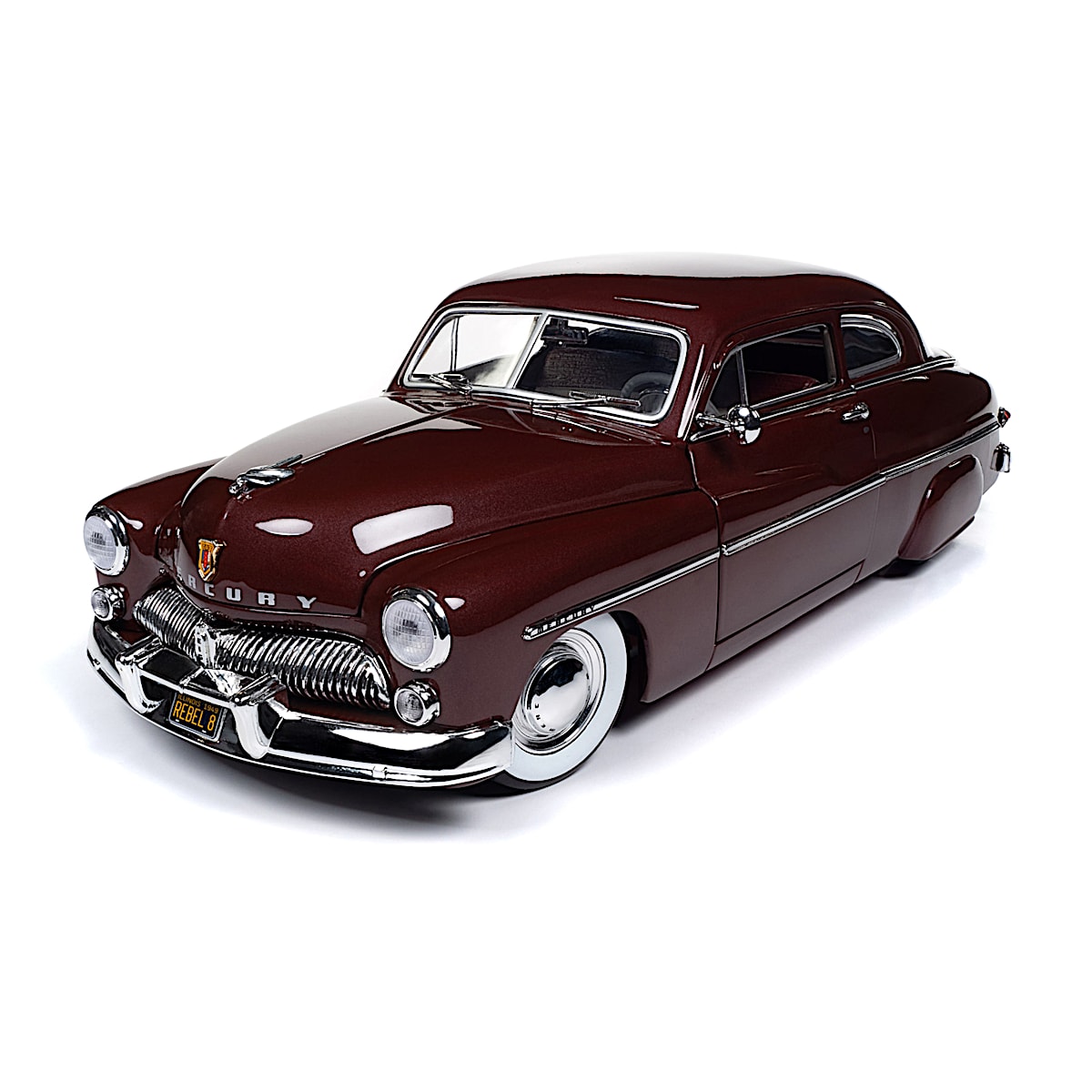 1949 Mercury Eight Coupe 1:18-Scale Diecast Car Featuring A Tampico Red ...