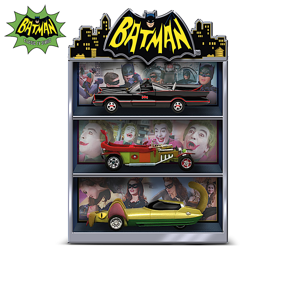 BATMAN Classic TV Series: Race Into Action 1:24-Scale Car Sculpture ...